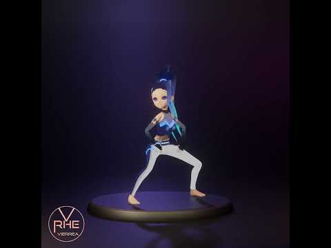 Steam Community :: Video :: 3D Modeling Kai'sah K/DA Twerking Dance