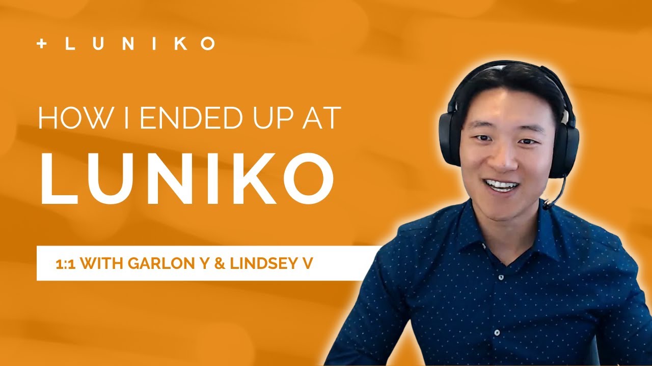 Garlon Yau's Journey to Becoming Partner at Luniko Consulting | Meet the Luniko Team