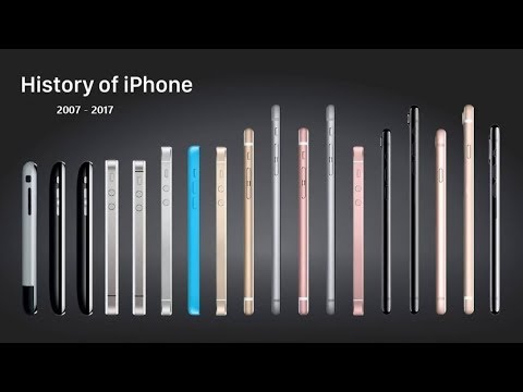 History of iPhones