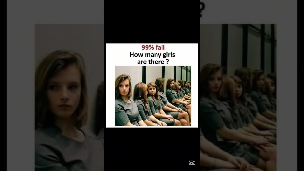 How Many Girls Do You See? 🤔 #Shorts #Viral #Puzzle #iq #foryou #goviral