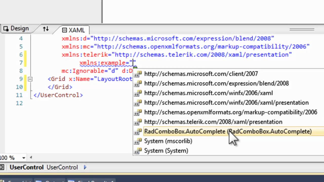 ComboBox - Part 3: Autocomplete (Silverlight & WPF)