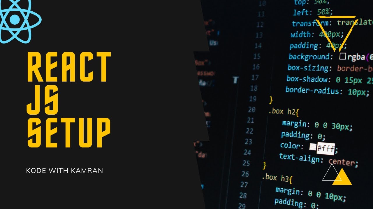 React JS Tutorial - 1 - Setup