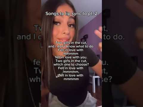 Songs to lip sync to! Pt. 2