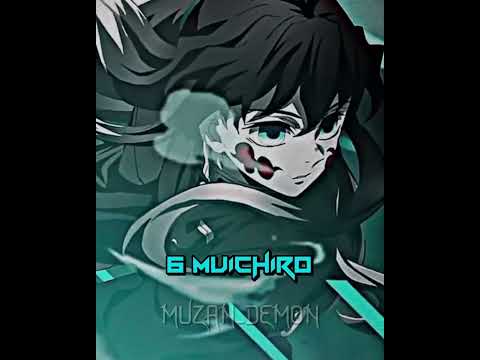 Hashira Ranking In Speed (4k)