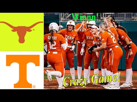 Texas Vs. Tennessee [ FULL GAME ] Jun 2, 2025 | Women's College World Series 2025 Today