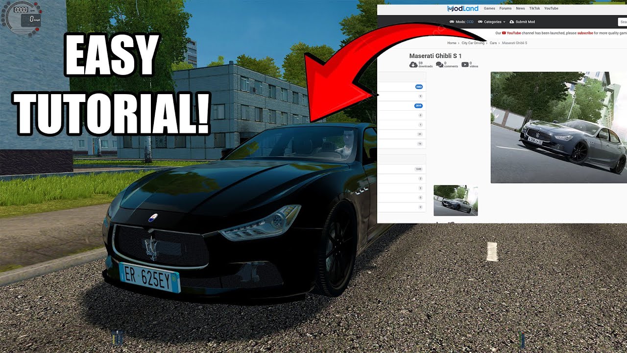 How to install mods for Car City Driving: Three ways! - CCD