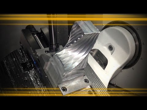 Setup, Programming & Running STUNNING 5 Axis Toolpaths | DVF 6500 | DN Solutions