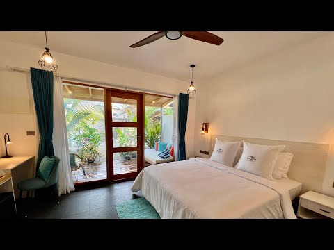 Best budget hotel in Dhigurah Maldives. Seaside Dhigurah