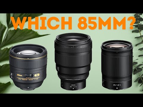 Nikkor Z 85mm f/1.8 vs f/1.2 & f/1.8G AF-S (20090)