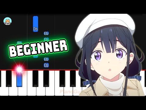 Masamune-kun's Revenge R OP - "Please, please!" - BEGINNER Piano Tutorial & Sheet Music