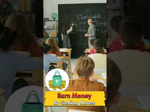 How to Earn Money Online by Selling Your Notes #shorts #viral#selling #studynotes