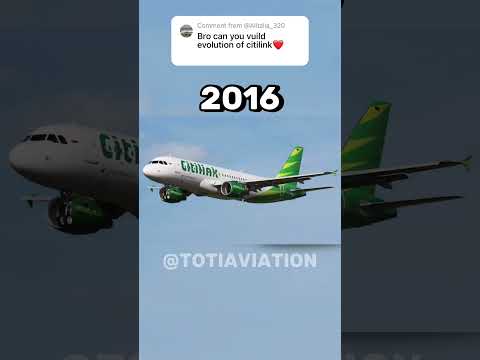 Evolution of Citilink 🇮🇩 #aviation