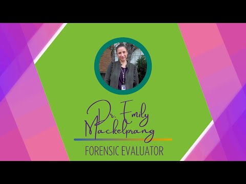 Forensic Evaluator: "that can be intense."