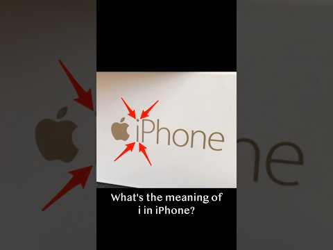 What’s the meaning of i in iPhone #shortsvideo