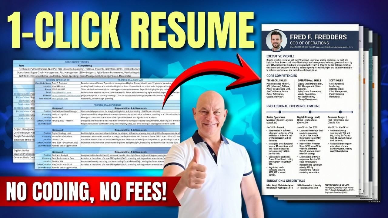 I Created An AI Resume Builder – And It's Completely Free