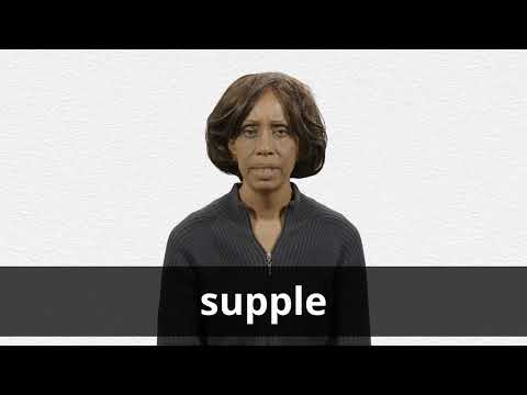 How to pronounce SUPPLE in American English