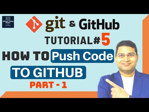Git Tutorial #5 - How to Push Code to GitHub - Part 1