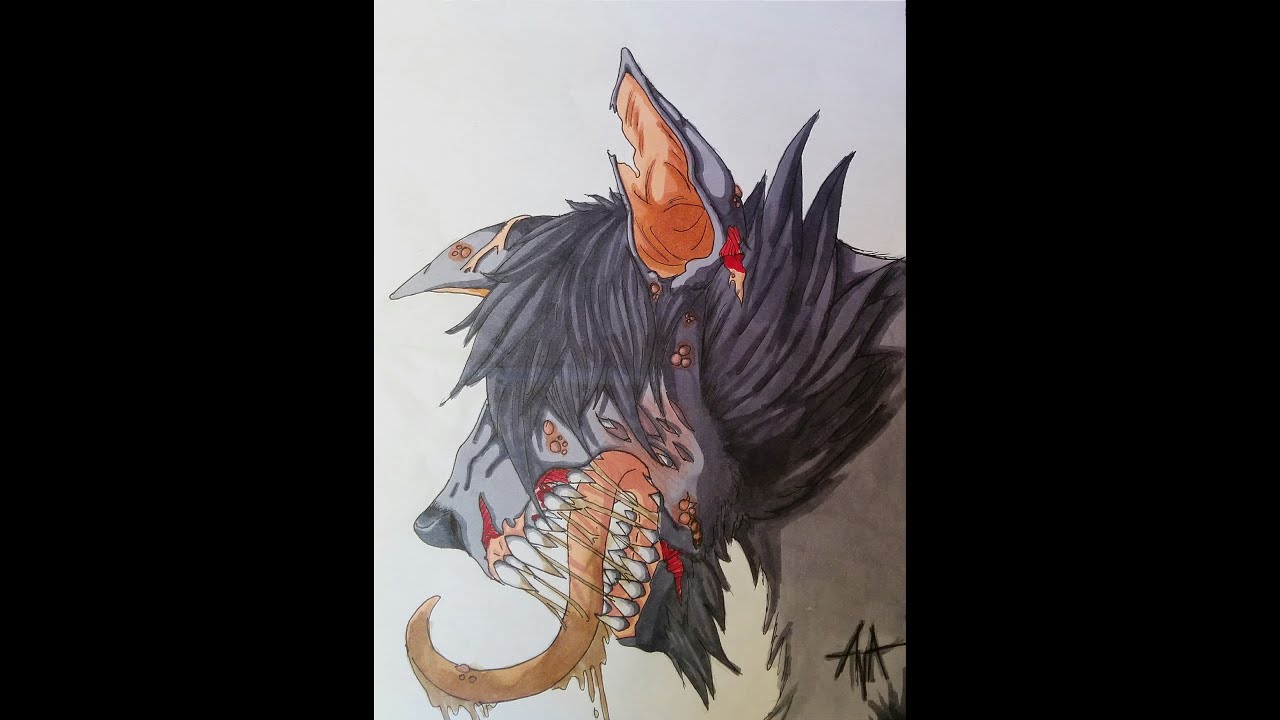 Zombie Wolf - Speedpainting