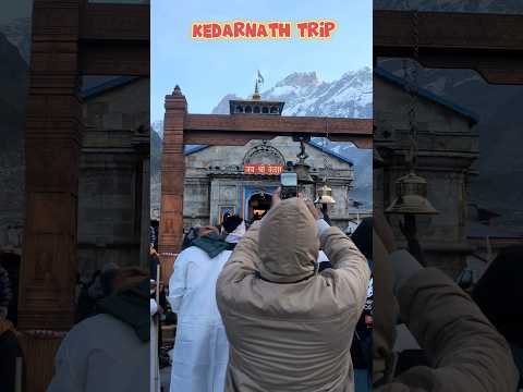 KEDARNATH Mini Vlog 🙏🙌 Jai shree kedar #shortfeed #kedarnathtrip #minivlog #shorts #ytshorts