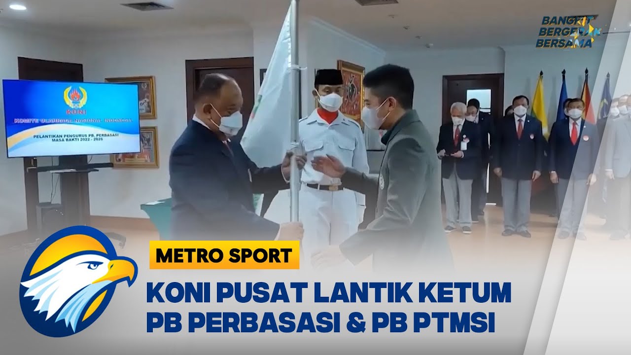 KONI Pusat Lantik Ketum PB Perbasasi & PB PTMSI