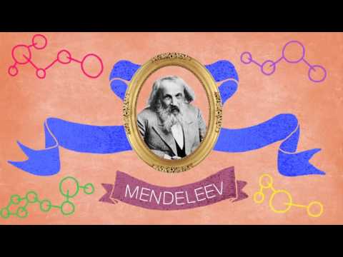 Dmitri Mendeleev's periodic table