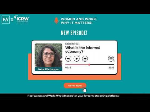 Episode 3: What is the informal economy? (ft. Neha Wadhawan)