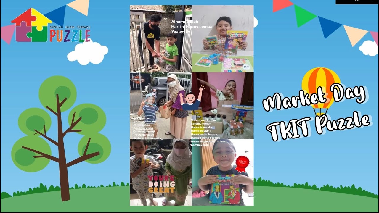 Keseruan Market Day Online TKIT Puzzle