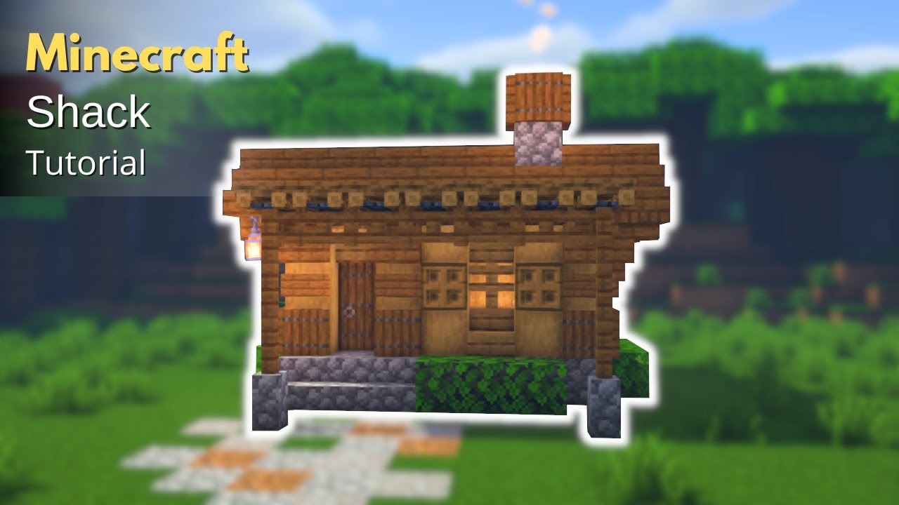 Minecraft: How to Build a Medieval Shack | Medieval Starter House ...