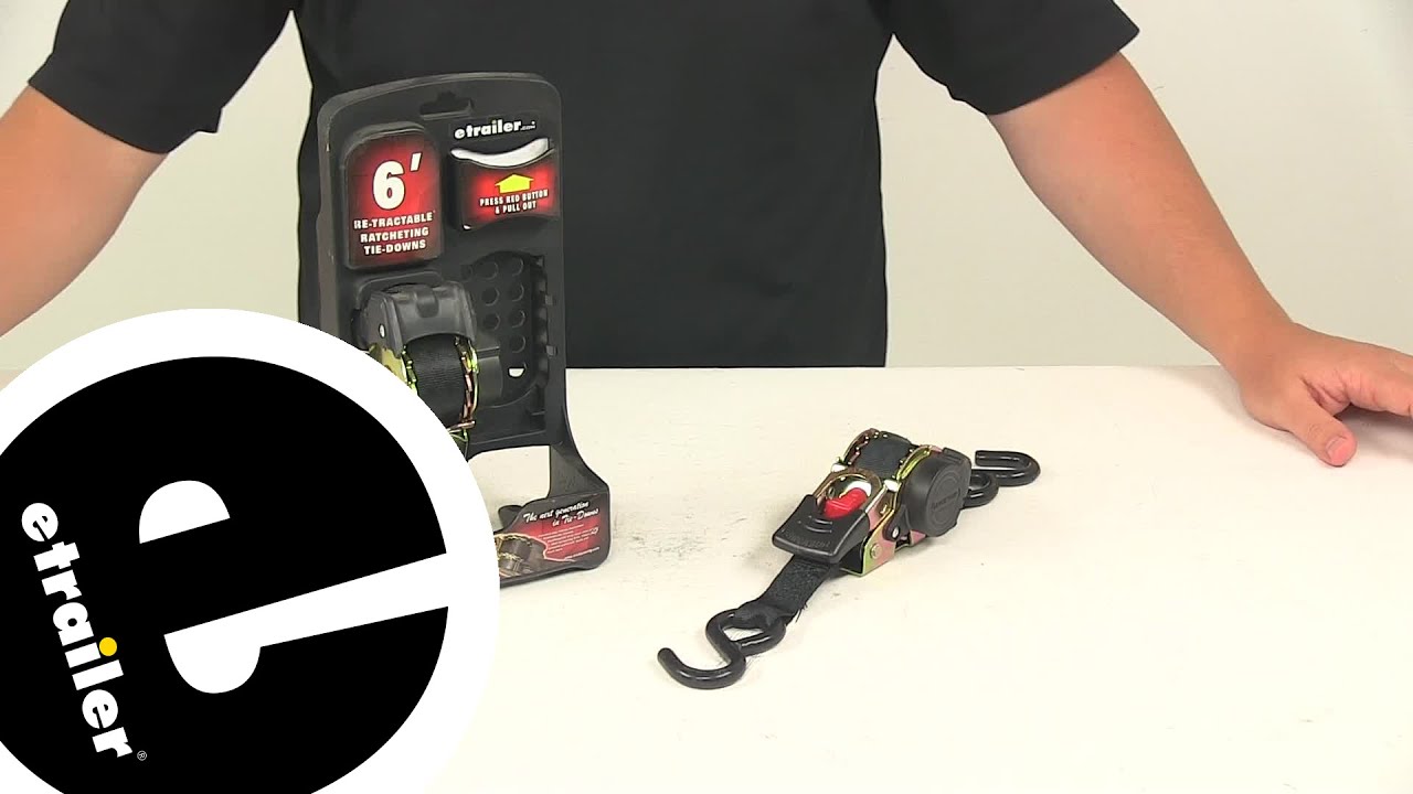 etrailer | Erickson Re-Tractable Ratchet Straps w/ Push Button Releases Review