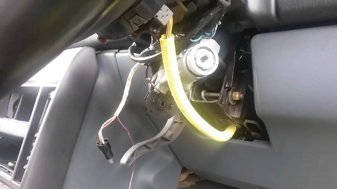 VS commodore ignition barrel removal.