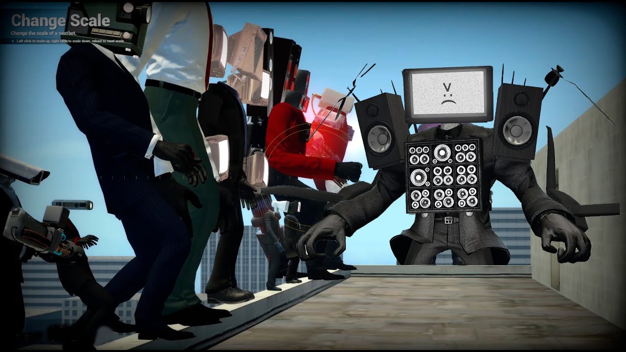 MECHA ALL SKIBIDI TOILET vs NEW TITAN TV MAN BOSS vs MECHA SPEAKER MAN | GarrysMod!