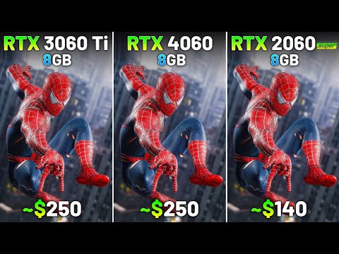 RTX 3060 Ti vs RTX 4060 vs RTX 2060 SUPER in 2025 | Test in 12 Games | 1080p