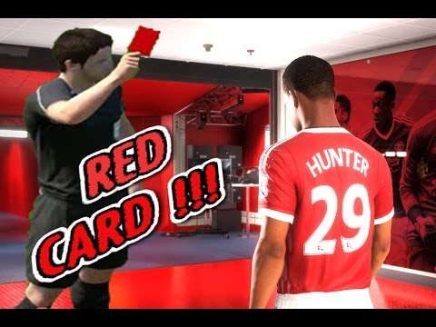 What Happens when ALEX HUNTER gets a RED CARD in FIFA 17? FIFA 17 ...