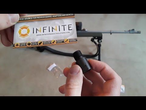 Infinite Product Solutions Muzzle Thread Adapter - Convert oddball muzzle threads into common ones