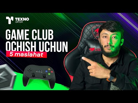 Game club biznesni boshlamoqchi boganlar uchun top 5 maslahatlar.????