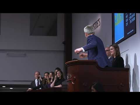 The auction at Christie's New York of the Ed Ruscha, lot 6B, November 2019