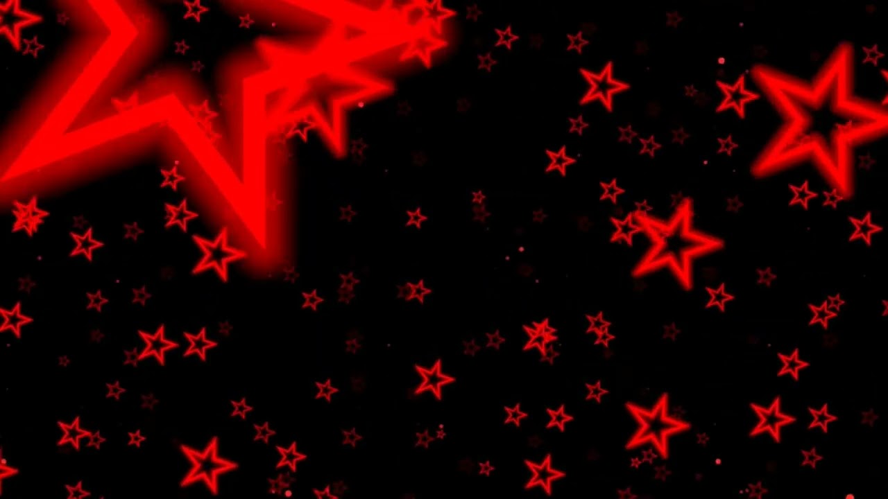 Fondo De Estrellas Rojas. #background #animation #estrellas