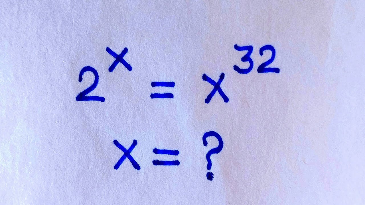 Nice Exponent Math Simplification |Find the value of X |Olympiad Math |Nitesh Eduworks