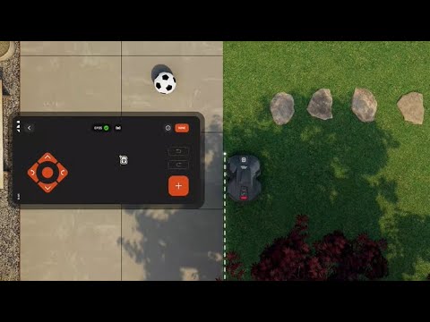 Husqvarna Automower® robotic mower virtual boundary installation guide