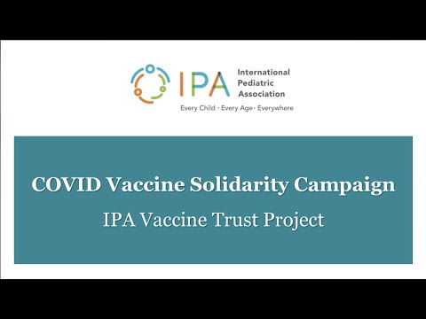 Dr. Koray Boduroğlu- COVID Vaccine Solidarity Campaign- IPA Vaccine Trust Project