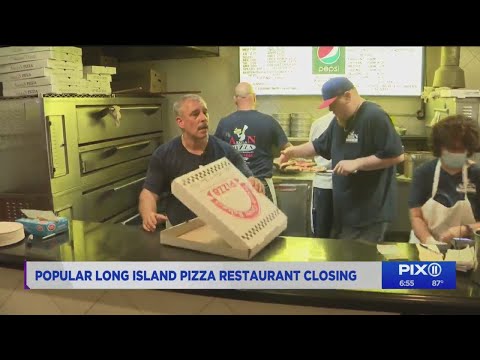 Fans flock to beloved Long Island pizzeria for one last pie