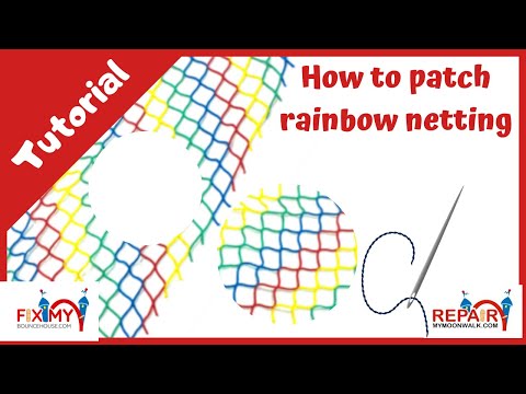 How to Repair Bounce House Netting | Repair My Moonwalk