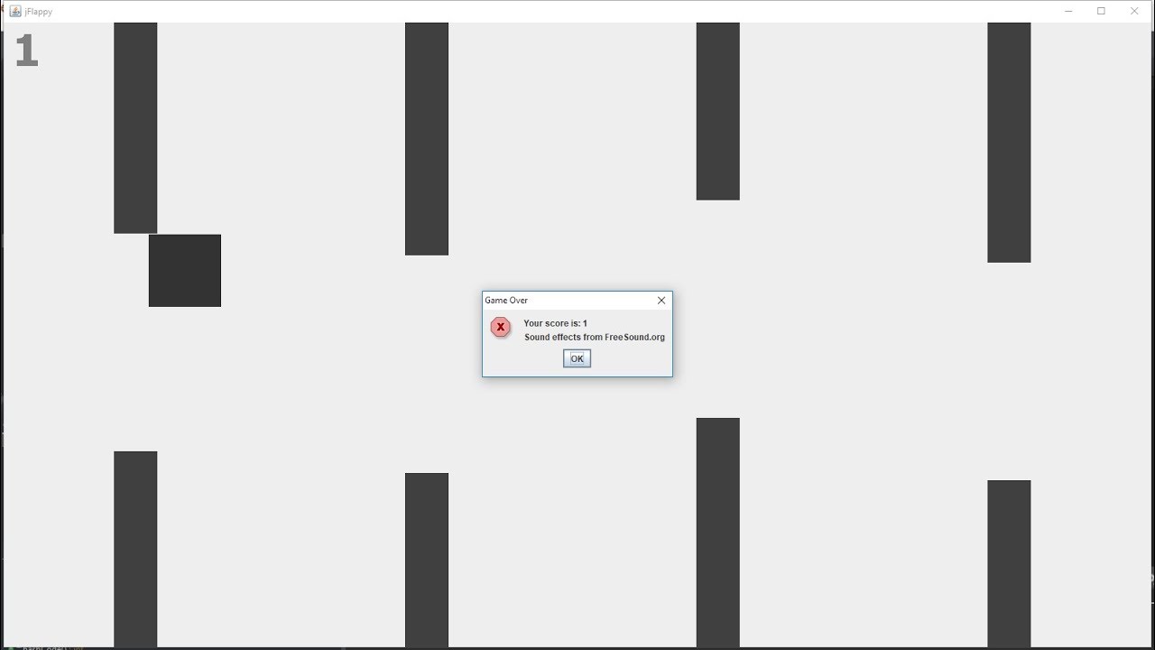 Flappy bird clone written in Java