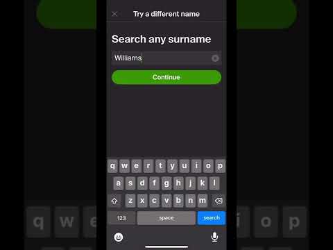 Surnames | Ancestry.com app