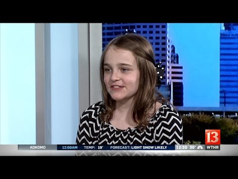 Indianapolis girl comes home as "Annie" at Old National Centre (Wednesday noon interview)