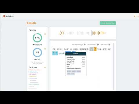 Demo: How SoapBox Powers Reading Assessments