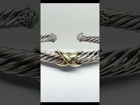 David Yurman FAKE vs REAL Crossover X 7mm FAKE FAKE FAKE Bracelet: SOLD on Ebay, Poshmark, Mercari!