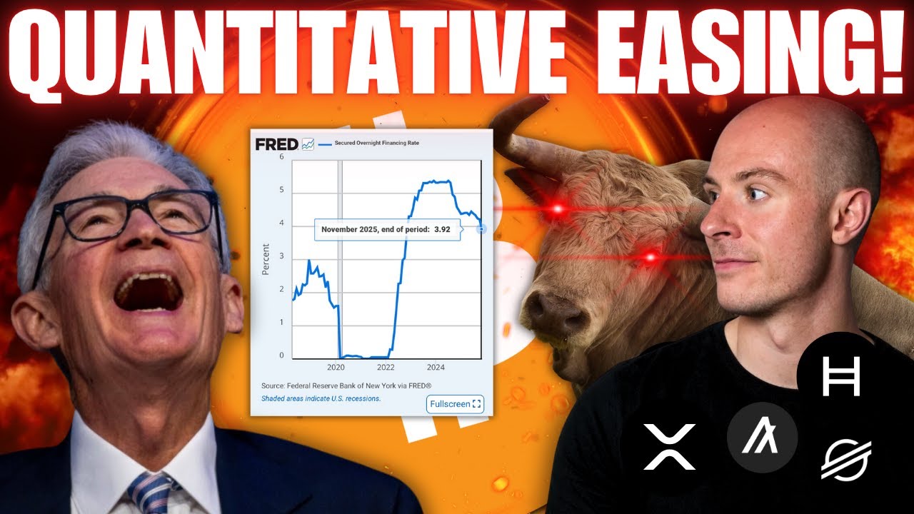 Quantitative Easing Has Arrived!! SOFR Rate Falls Easing Financial Conditions!! Major Bullrun INC!!!
