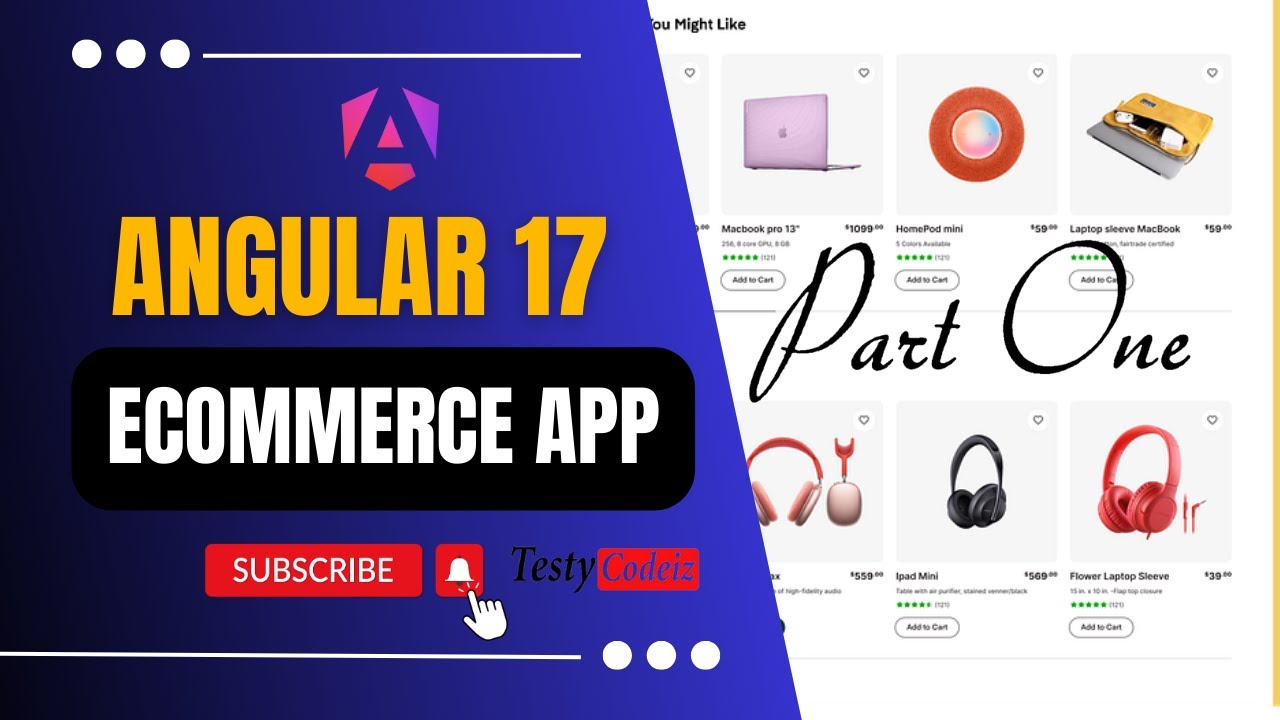 E-commerce App with Angular 17 | Angular Project tutorial | Admin based Project in Angular 17