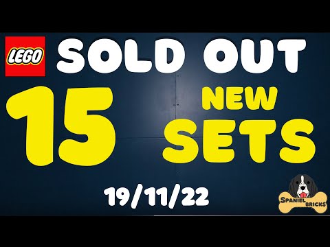 Lego Investing, 15 more sets SOLD OUT across Europe's online Lego stores!